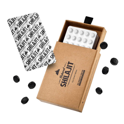 Natural Shilajit Sun-Dried Tablets (120 pcs) - Top Quality Source of ...