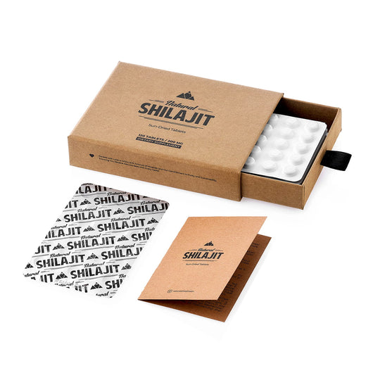Natural Shilajit Sun-Dried Tablets (120 pcs) - Top Quality Source of ...