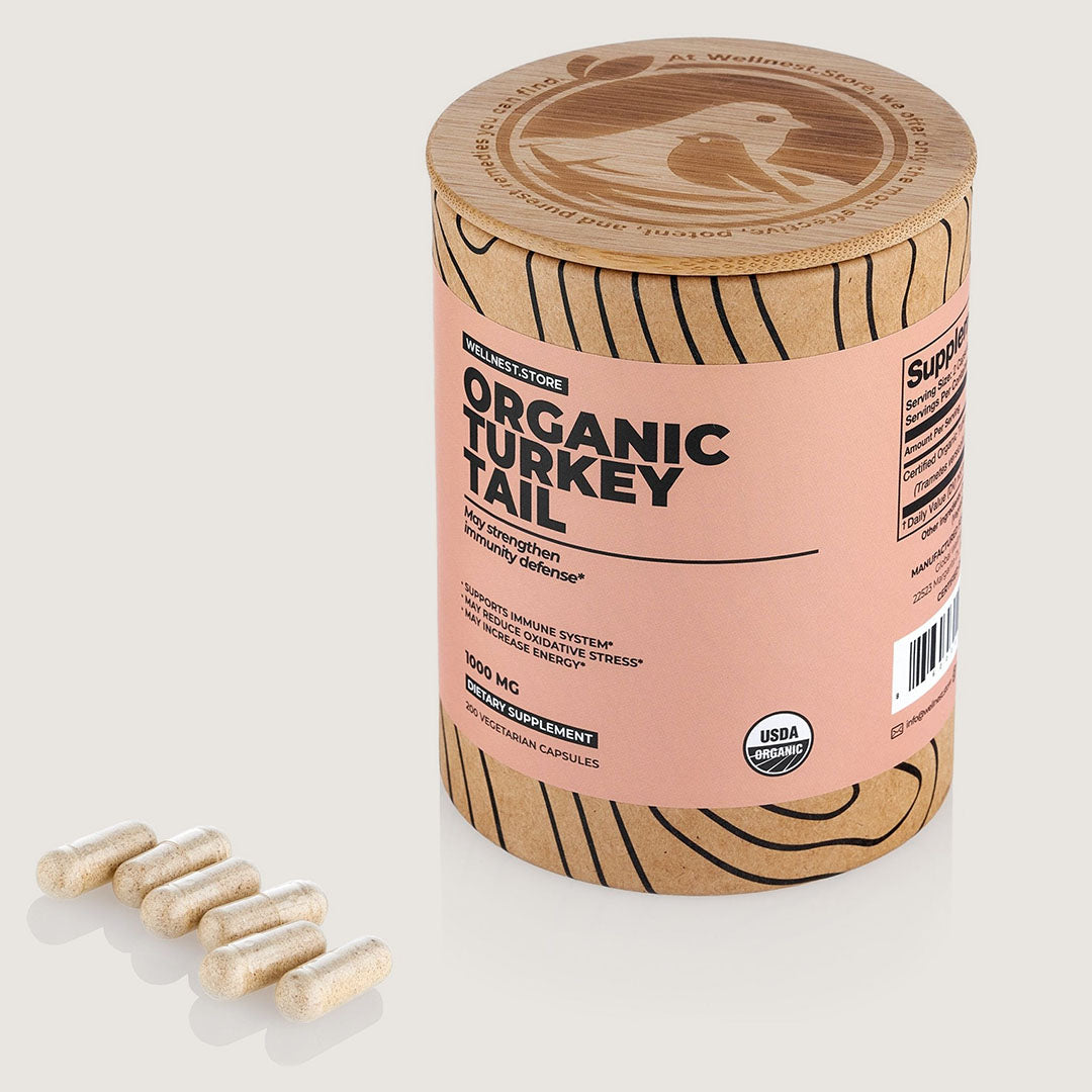 Organic Turkey Tail Mushroom – Natural Shilajit Resin